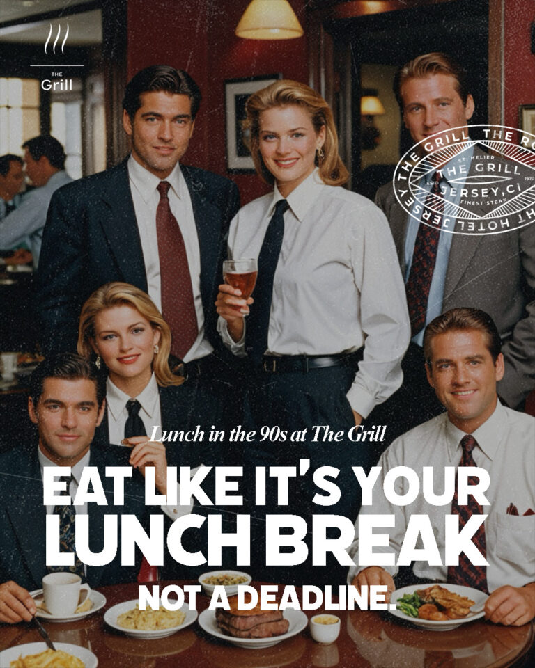 90s Throwback Menu - The Royal Yacht